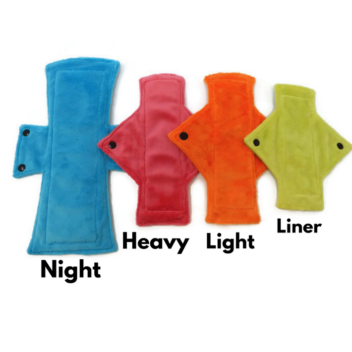 Natural Un-dyed Organic Bamboo Light Flow Day Pads x3 – Tree Hugger ...