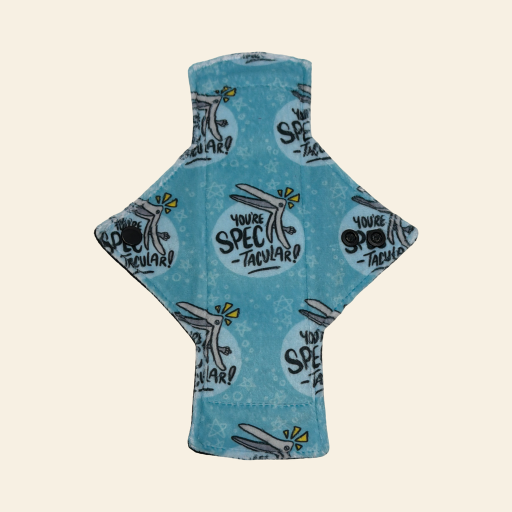 Spec-Tacular Minky Single Heavy Flow Day Pad – Tree Hugger Cloth Pads
