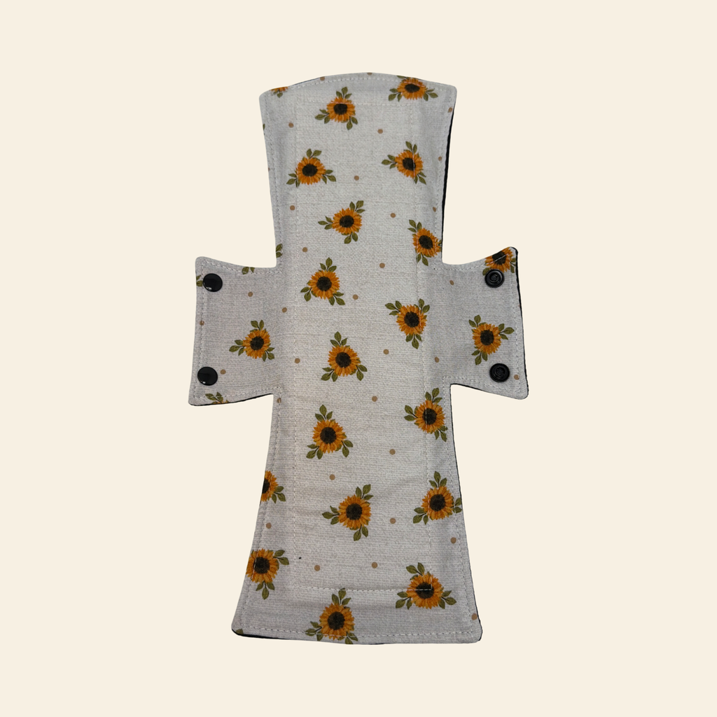 Sunflower Cotton Single Night/Postpartum Pad – Tree Hugger Cloth Pads