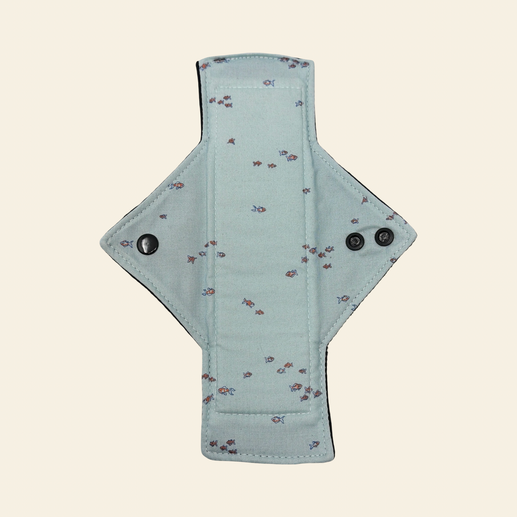 Goldfish Cotton Single Light Flow Day Pad – Tree Hugger Cloth Pads